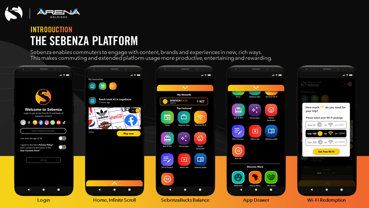 Arena Partners With Sebenza to Connect Commuters And Advertisers – Sebenza